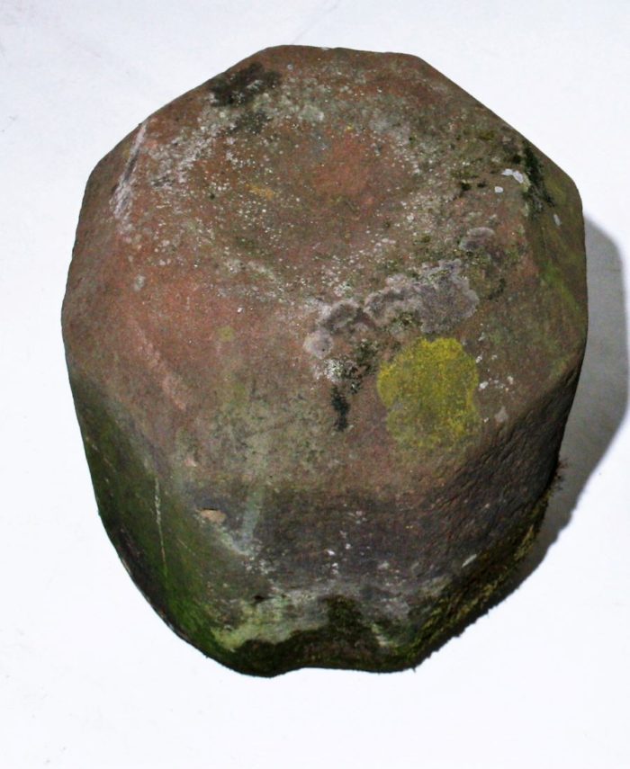 Red Sandstone Plinths – Pair | Greencore Design