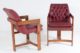 An Exceptional Pair of Bauhaus Influenced Teak Leather Library Study ...