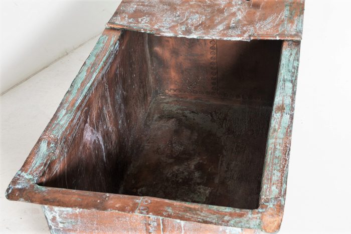 Very Large Early Victorian Decorative Copper House and Garden Planter ...