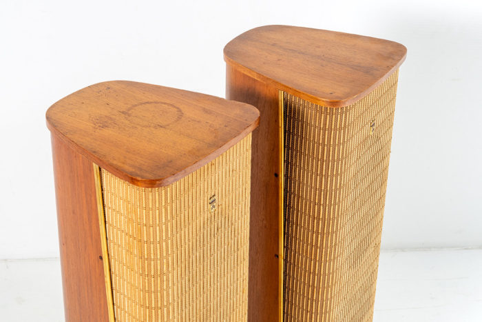 A Pair of Original Mid Century Vintage Grundig Raumklang Stereo Hi-Fi ...