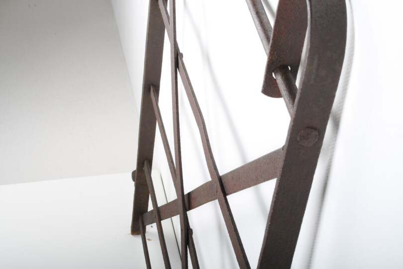 19th Century English Estate Iron Railing Garden Side Gate – Single Leaf ...