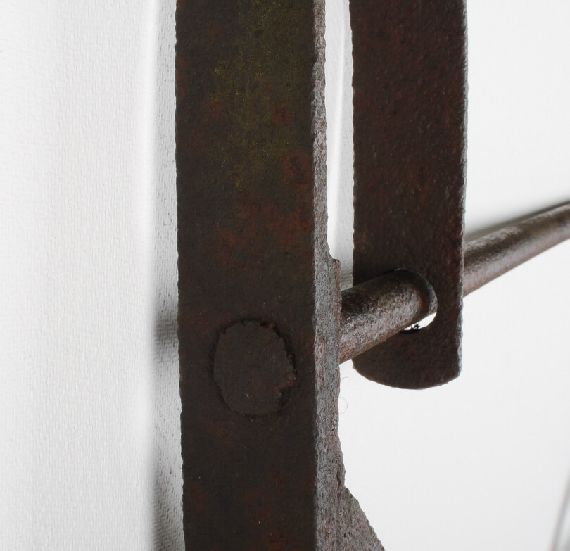 19th Century English Estate Iron Railing Garden Side Gate – Single Leaf ...